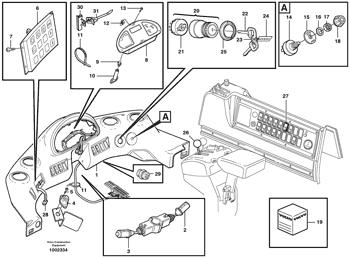 China VOE11171772 Switch Volvo.Heavy parts L110E, L120E, L150E, L180E, L220E, L330E, L60E, L70E, L90E for sale