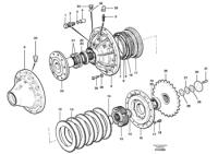 China CH37861 Piston Volvo.Heavy parts G700 MODELS, G700B MODELS, G900 MODELS, G900B for sale