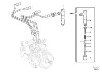 China VOE14520576 Injector Volvo.Heavy parts EC55B, EC55C, EC60C, EC80D, ECR58, ECR88, EW55B for sale