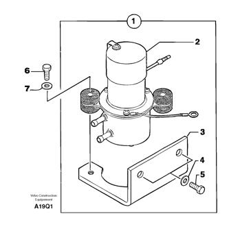 China PJ5150005 Fuel pump Volvo.Heavy parts EC14, EC15, EC20, EC45 for sale