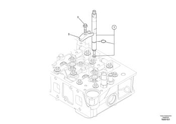 China VOE16213433 Injector Volvo.Heavy parts MC110C-MCT145C for sale