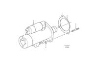 China VOE11127809 Starter motor Volvo.Heavy parts L150E for sale