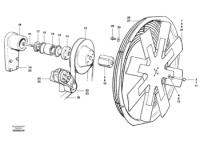 China CH86956 Fan ring Volvo.Heavy parts G700 MODELS for sale