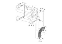 China RM13227186 Fan shroud Volvo.Heavy parts DD126HF, DD90/DD90HF for sale