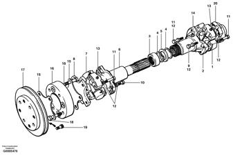 China CH350D-12030 Hexagon screw Volvo.Heavy parts for sale