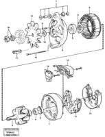 China VOE873757 Alternator Volvo.Heavy parts EC130C, EC130C ÅKERMAN, EL70 VOLVO BM, EL70C VOLVO BM, EW130C, EW130C ÅKERMAN, L120, L120C, L120C VOLVO BM, L120D, L150/L150C VOLVO BM, L150C, L150D, L180/L180C VOLVO BM, L180C, L180D, L220D, L50B/L50... for sale