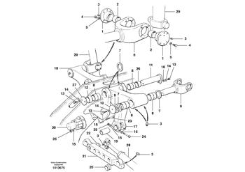 China CH80615 Cap retainer Volvo.Heavy parts G700 MODELS, G700B MODELS for sale