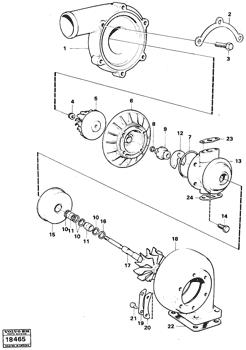 China VOE11033436 Turbocharger Volvo.Heavy parts L90, L90B VOLVO BM, L90C VOLVO BM for sale