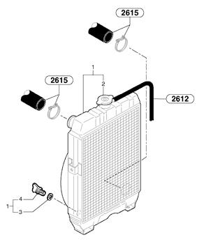 China PJ7418486 Water cooler Volvo.Heavy parts EC13, EC15, EC15B, EC20, EC20B for sale