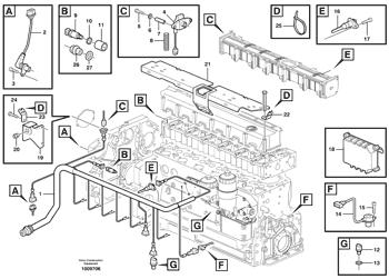 China VOE20577135 ECU Volvo.Heavy parts EC160B, EC180B, EC210B, EC240B, EC290B, EW145B, EW160B, EW180B, EW200B, G700B MODELS, L110E, L120E, L60E, L70E, L90E for sale