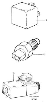 China VOE11110030 Solenoid Volvo.Heavy parts L120C, L120D, L150C, L150D, L180C, L180D, L220D, L330C, L330D, L70C, L70D, L90C, L90D for sale
