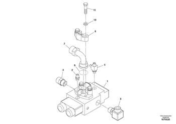China RM13263934 Solenoid Volvo.Heavy parts SD100/SD105, SD115D/SD115F, SD116DX/SD116F, SD122, SD130/D/DX/F, SD160/SD190/SD200, SD70/SD77, SD75, SD75B for sale