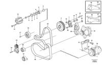 China VOE21155561 Belt tensioner Volvo.Heavy parts A40E, A40E FS, A40F, A40F FS, EC330B, EC330C, EC360B, EC360C, EC460B, EC460C, EC700B, EC700BHR, EC700C, L350F, PL4611 for sale