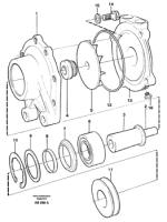 China VOE11127755 Water pump Volvo.Heavy parts L120D, L70C, L70D, L90D for sale