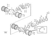 China VOE11075398 Bearing race Volvo.Heavy parts L150/L150C VOLVO BM, L150C, L150D, L150E, L180/L180C VOLVO BM, L180C, L180D, L180E for sale