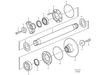 China VOE11193687 Bearing Volvo.Heavy parts A25D, A25E, A25F, A25F/G, A25G, A30D, A30E, A30F, A30F/G, A30G, A35D, A35E, A35E FS, A35F, A35F FS, A35F/G, A35F/G FS, A35G, A40D, A40E, A40E FS, A40F, A40F FS, A40F/G, A40F/G FS, A40G, A45G, A45G FS,... for sale