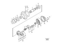China VOE14640028 Bearing Volvo.Heavy parts EC240, EC240B, EC240C, EC290, EC330B, EC330C, EC340D, EC350E, EC360, EC360B, EC360C, EC360CHR, EC380D, EC380DHR, EC380E, EC700B, EC700BHR, EC700C, EC700CHR, FB2800C, FBR2800C, FC2924C for sale