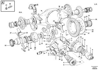 China CH63095 Gear Volvo.Heavy parts G700 MODELS, G700B MODELS for sale