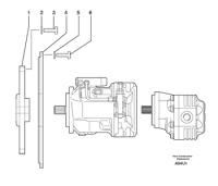China PJ4010108 Flange Volvo.Heavy parts EC70, EC70VV, EW70, EW70VV for sale