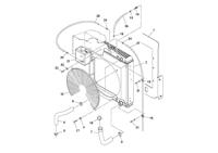 China RM13274055 Radiator hose Volvo.Heavy parts SD100C for sale