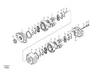 China VOE14537295 Pump Volvo.Heavy parts EC460B, EC460C, PL4608, PL4611 for sale