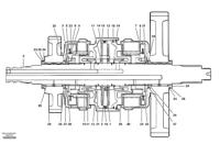 China CH62846 Gear Housing Volvo.Heavy parts G700 MODELS, G700B MODELS for sale