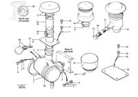China CH78460 Flange screw Volvo.Heavy parts G700 MODELS, G700B MODELS for sale
