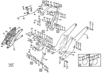 China VOE11093661 Pin Volvo.Heavy parts L150/L150C VOLVO BM, L180/L180C VOLVO BM for sale