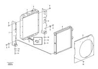 China VOE14638555 Radiator Volvo.Heavy parts EC55B, EC55C, EC60C, EW60C for sale