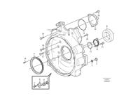 China VOE11128052 Crankshaft seal Volvo.Heavy parts G900 MODELS, L150E for sale