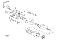 China VOE11708883 Brake lining kit Volvo.Heavy parts G700B MODELS, L60E, L60F, L70E, L70F, L90D, L90F for sale