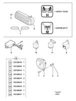 China PJ5110026 Relay Volvo.Heavy parts EC14, EC50, EC50VV for sale