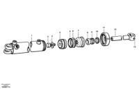 China CH89072 Piston rod Volvo.Heavy parts G700 MODELS for sale