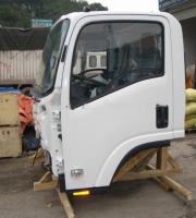 China ISUZU 600p Truck Cabin Sliding side glasses Roll up blinds J&M Band for sale