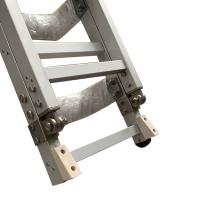 China Adjustable 	Aluminum Extension Ladder , Aluminum Alloy Fire Truck Ladder for sale