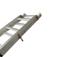 China Adjustable 	Aluminum Extension Ladder , Aluminum Alloy Fire Truck Ladder for sale
