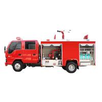 China ISUZU 2000L Fire Truck Parts Water Tank Fire Truck Horsepower < 150hp for sale