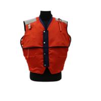 China Nylon Orange PU And Kappa Bag Save Clothes / Life Clothes Red Color for sale