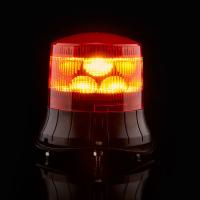 China LED Flashing Emergency Rotating Beacon DC10-30V Rated Voltage 146mm Diameter for sale