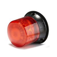 China LED Flashing Emergency Rotating Beacon DC10-30V Rated Voltage 146mm Diameter for sale
