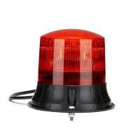 China LED Flashing Emergency Rotating Beacon DC10-30V Rated Voltage 146mm Diameter for sale