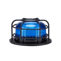 China Blue Roof mounted Flashing Strobe Mini LED Rotating Warning Beacon for sale