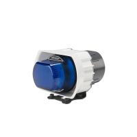 China 12V Motorcycle Xenon Strobe Light Blue / Red Alarm Siren Speaker for sale