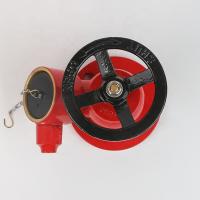 China Natural Or Painted Brass / Bronze Oblique Type Fire Hydrant Landing Valve for sale