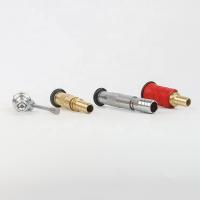 China Natural Or Chrome Plated Brass Fire Hose Reel Nozzle Fighting Equipments Jet Spray Type for sale