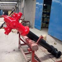 China 3 Way Dry Hydrant Fire Coupling Cast Iron Material 100mm Flanged Inlet for sale