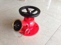 China Copper Alloy Fire Coupling Brass Landing Valve Oblique Type HY001-002D-00 for sale