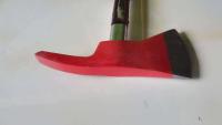 China 1.2kg Total Weight Fire Axe 700g Steel Tube Handle 1045# Carbon Steel Material for sale