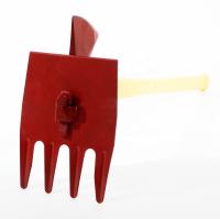 China Fire Fighting Axe Mate Tools Kit 85cm Overall Length  Red Painted Color for sale