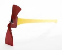 China Fire Fighting Axe Mate Tools Kit 85cm Overall Length  Red Painted Color for sale